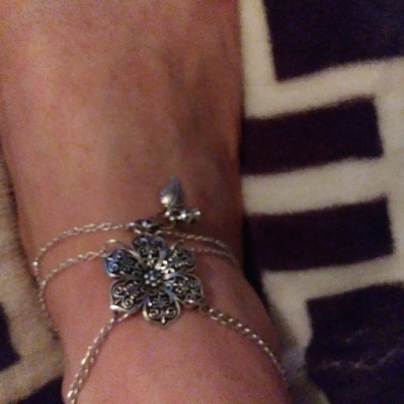 Lynch | Jewelry | Anklet With Detachable Magnetic Chain Toe Ring | Poshmark